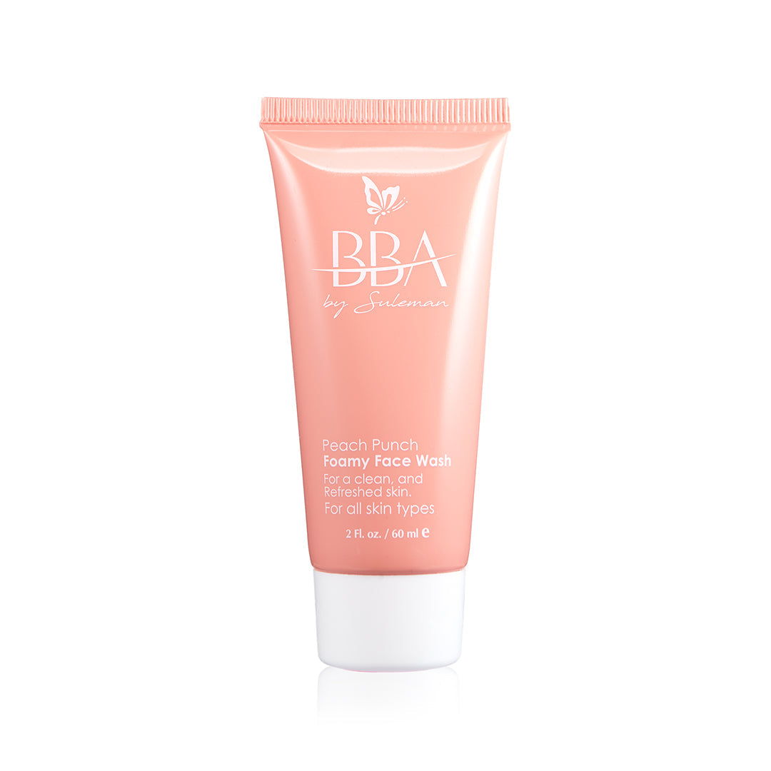 Peach Punch Foamy Face Wash (For all skin types) – BBASkincare